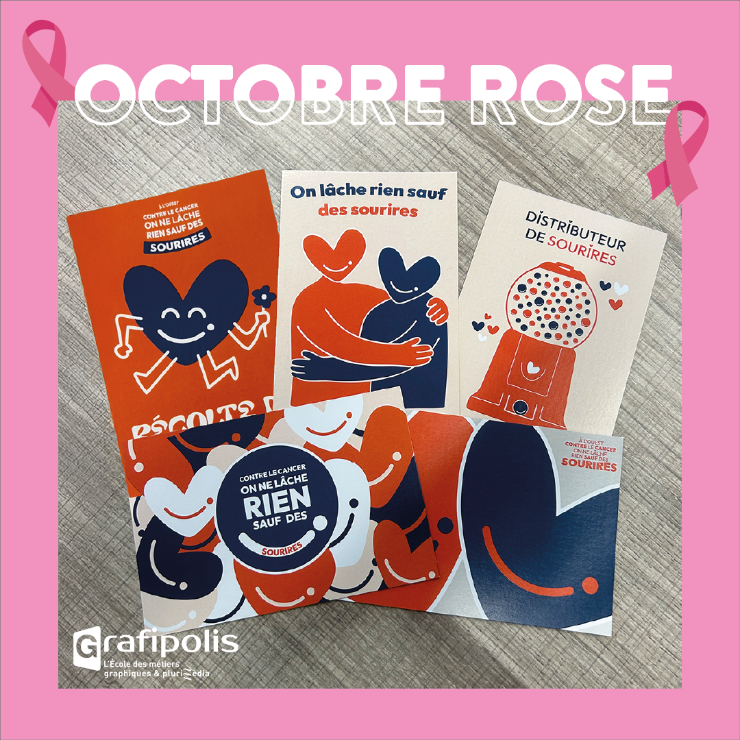 Épisode 2 – Octobre Rose : des cartes postales pour ne rien lâcher sauf ...